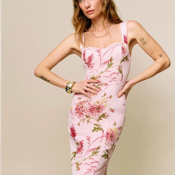 Reformation | Dresses | Reformation Irisa Dress Chrysanthemum | Poshmark